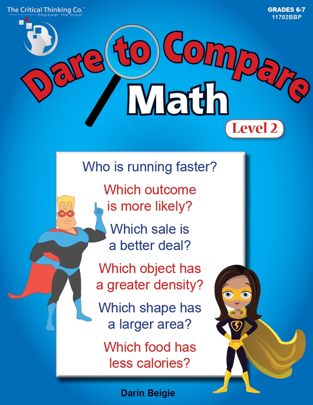 Dare to Compare Math: Level 2 - Using Calculations to Make a Comparison ...