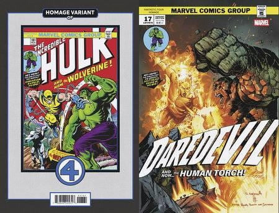 Daredevil #17 (Sergio Davila Fantastic Four Homage Var) Marvel Prh ...