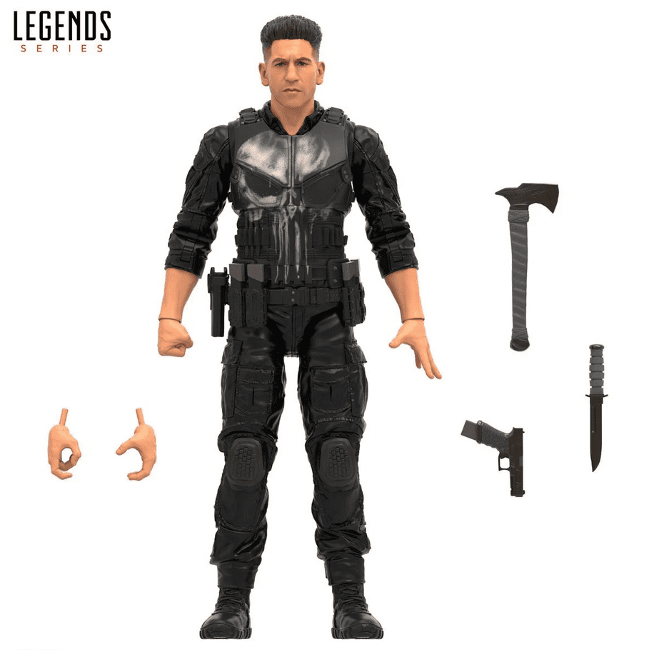 Daredevil Born Again Punisher Action Figure, 6" Deluxe Punisher Comics ...