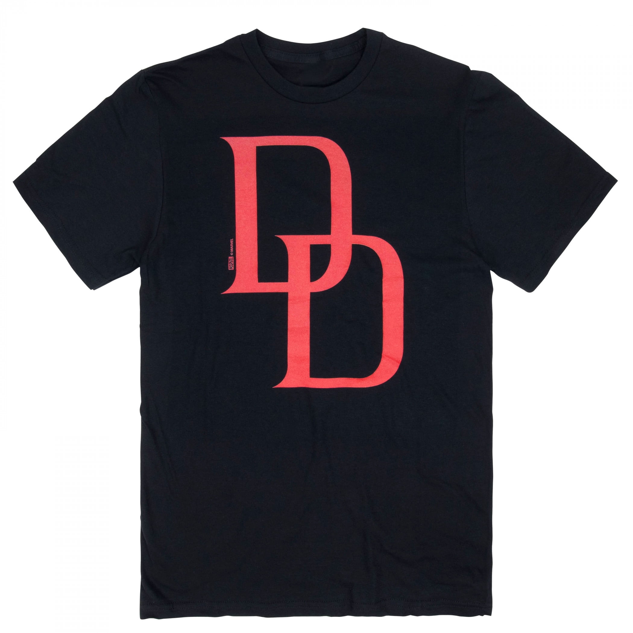 Daredevil Classic Logo Red on Black T-Shirt-3XLarge - Walmart.com
