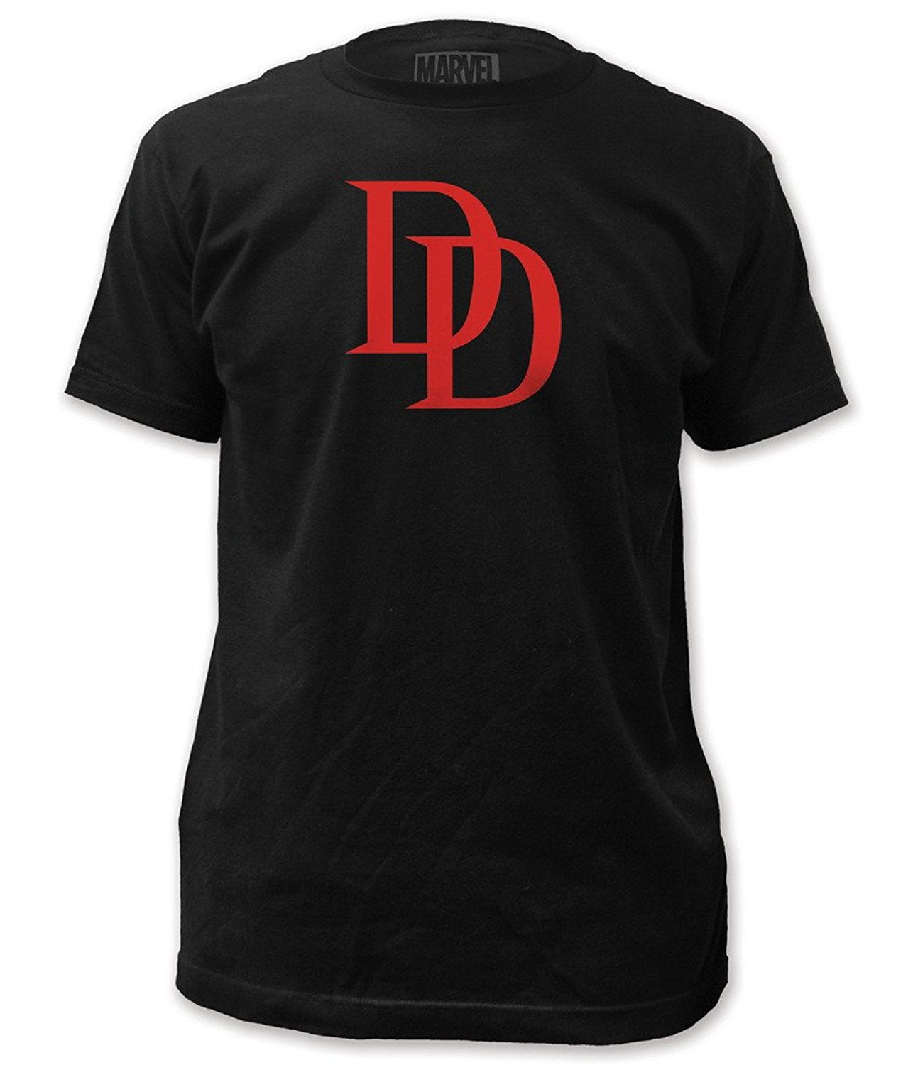 Daredevil DD The Man Without Fear Logo Adult Black T-Shirt - Walmart.com