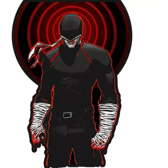 Daredevil Stickers Phone Decal Water Bottle Stickers Car Decals, Laptop ...