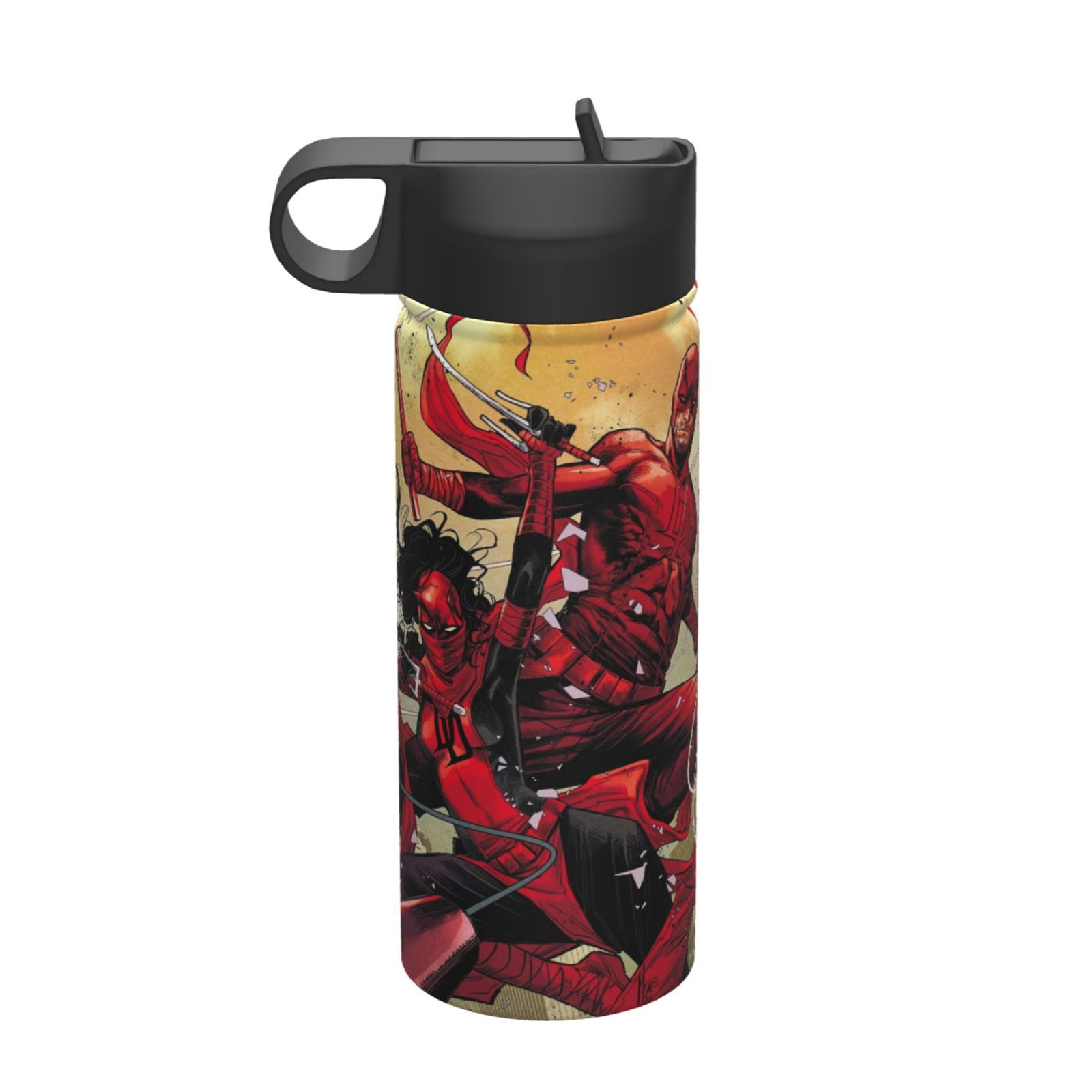 Daredevil Water Bottle, Cute Pattern Stainless Steel Vacuum Insulated ...