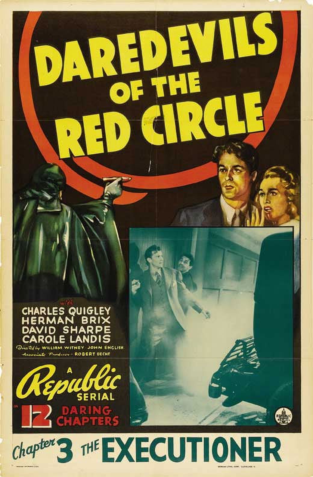 Daredevils of the Red Circle - movie POSTER (Style D) (11" x 17") (1938 ...