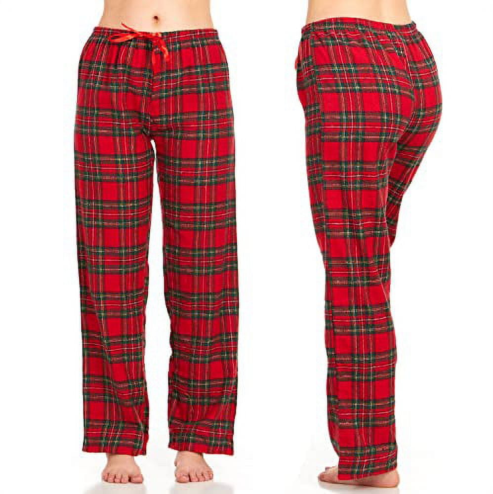 Daresay Women's Flannel Pajama Bottoms - Soft, Comfy Sleep & Lounge ...