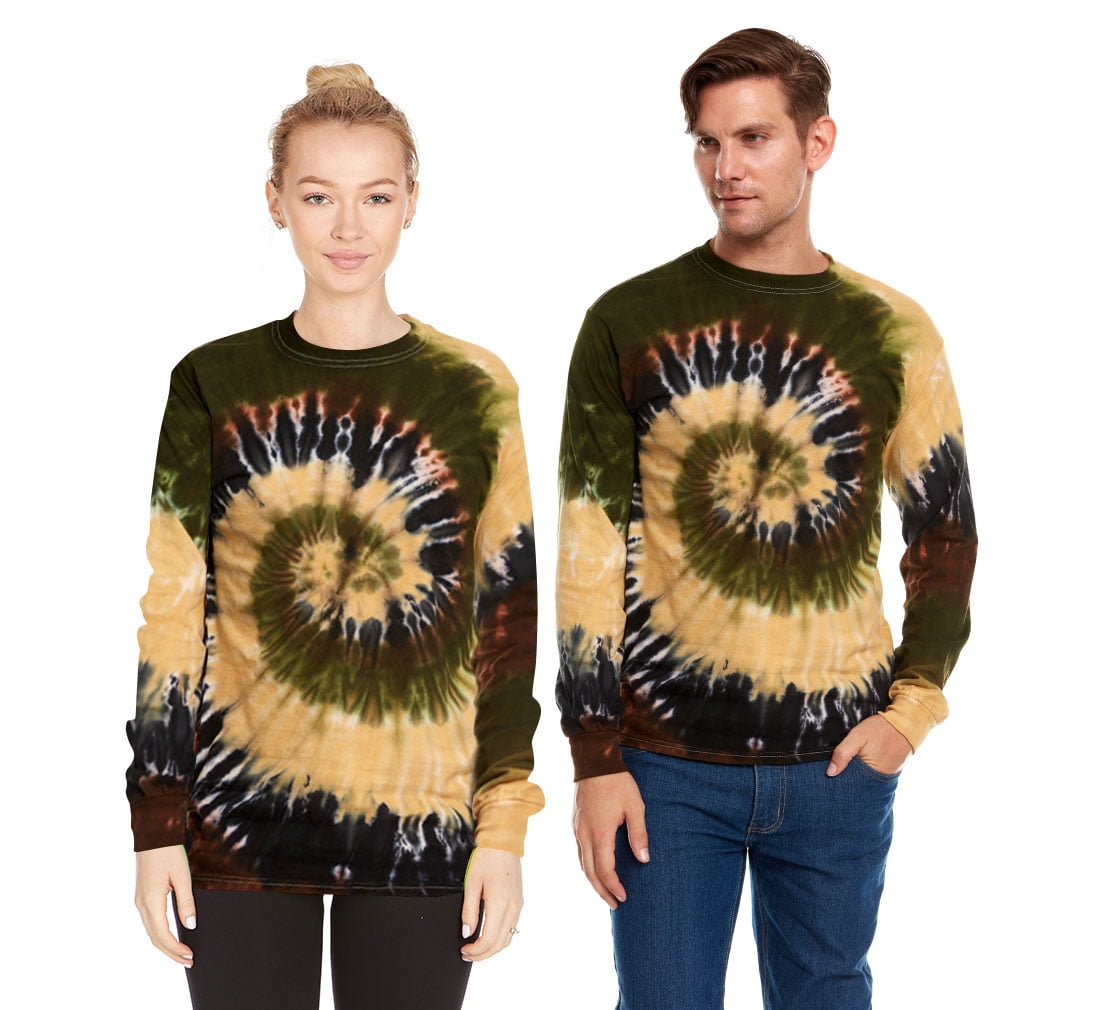 Daresay Tie Dye Style T-Shirts Men - Fun, Multi Color designs Tops ...