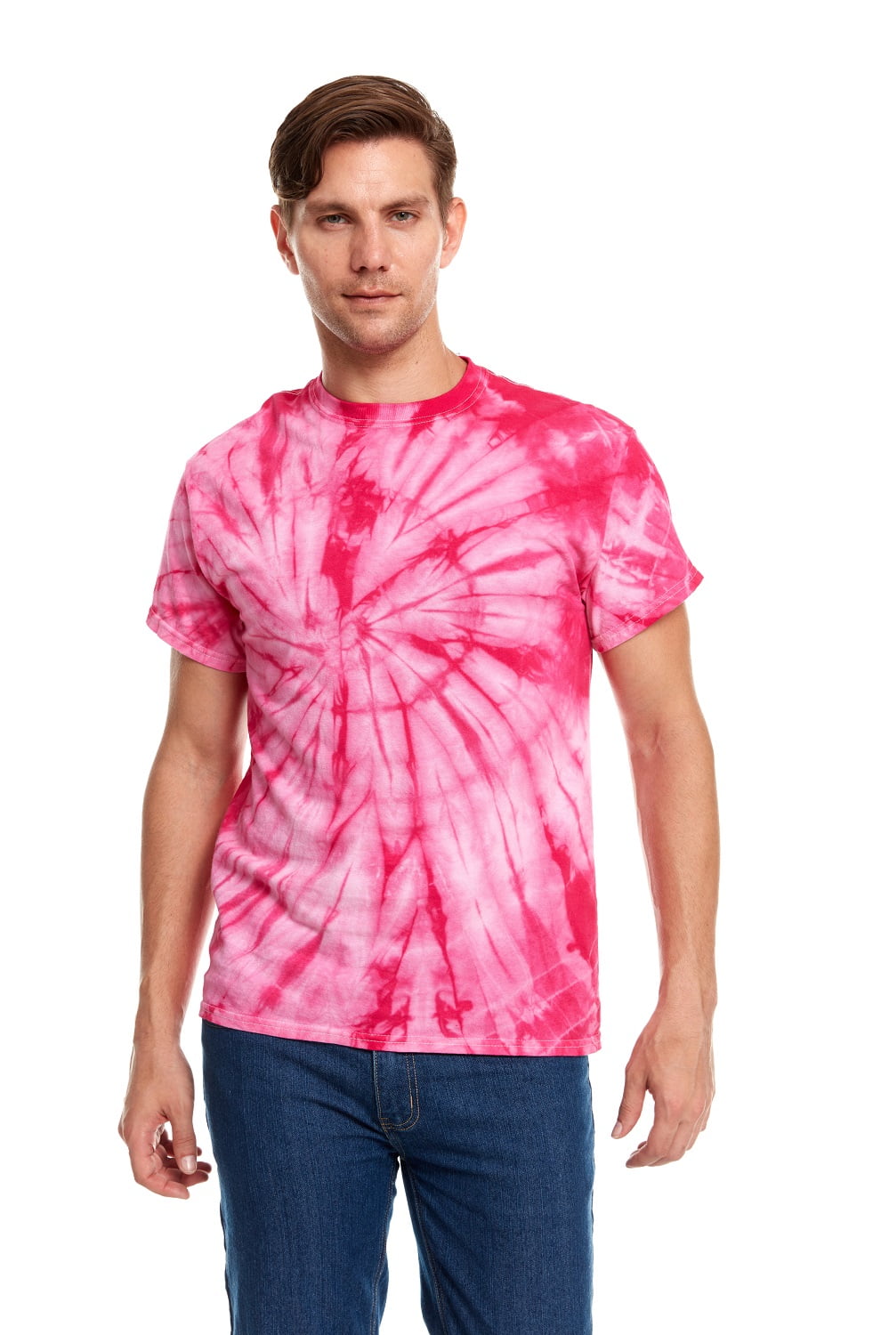 Daresay Tie Dye Style T-Shirts Men - Fun, Multi Color designs Tops ...