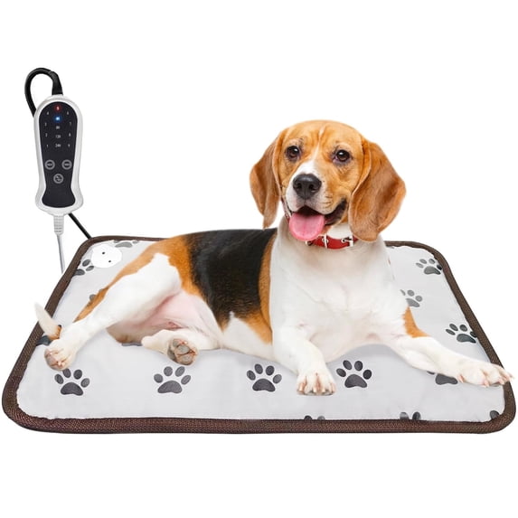 Daretodo Pet Heating Pad for Medium Dogs Cat Heating Pad Heated Dog Bed ...