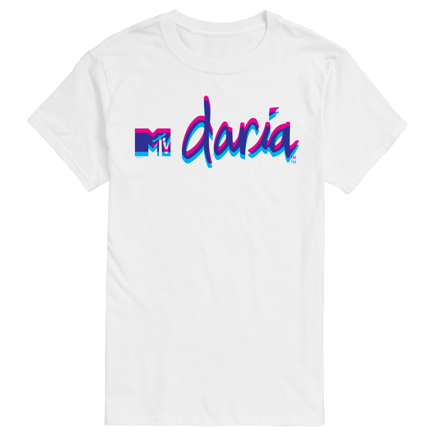 Daria -3D Daria Logo - Men's Short Sleeve Graphic T-Shirt - Walmart.com