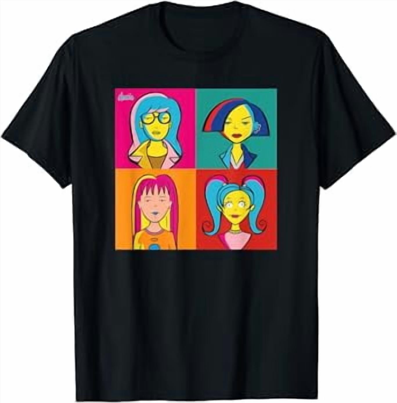 Daria Ladies of Daria Pop Art T-Shirt - Walmart.com