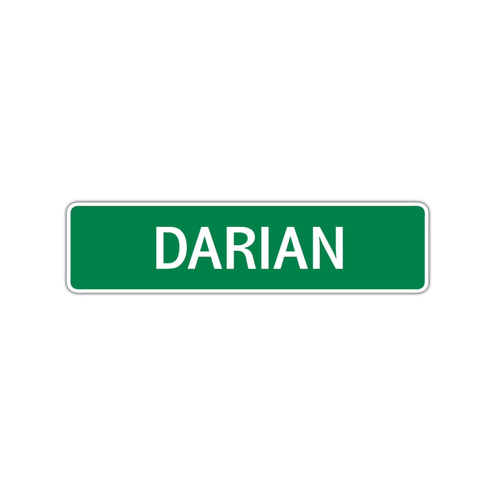 Darian Boys Children Indoor Outdoor Unique Name Letter Printed Label ...