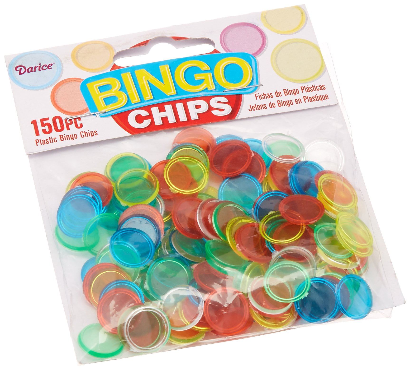 Darice 150-Piece Plastic Bingo Chip - Walmart.com