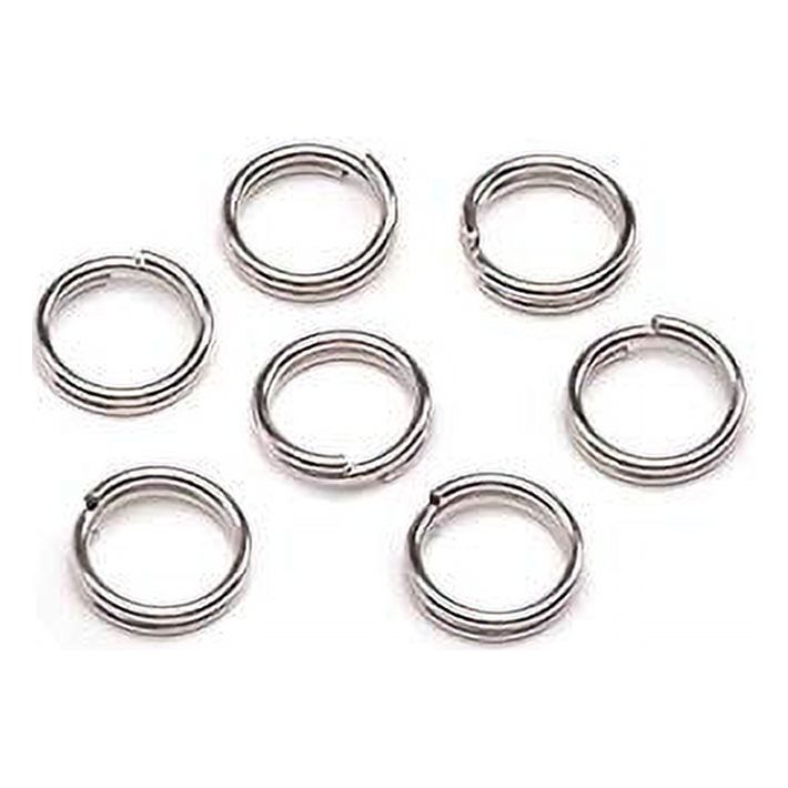 Darice 6Mm Jewelry Split Rings: Silver, 50 Pieces - Walmart.com