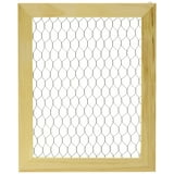 Darice 9190-9633 Unfinished Frame with Chicken Wire, 8 by 10-Inch ...