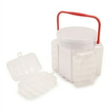 Darice Clear Plastic Craft Caddy, 5 Piece - Walmart.com