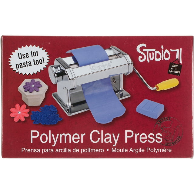 Darice Clear Stainless Steel Polymer Clay Press Machine - Walmart.com