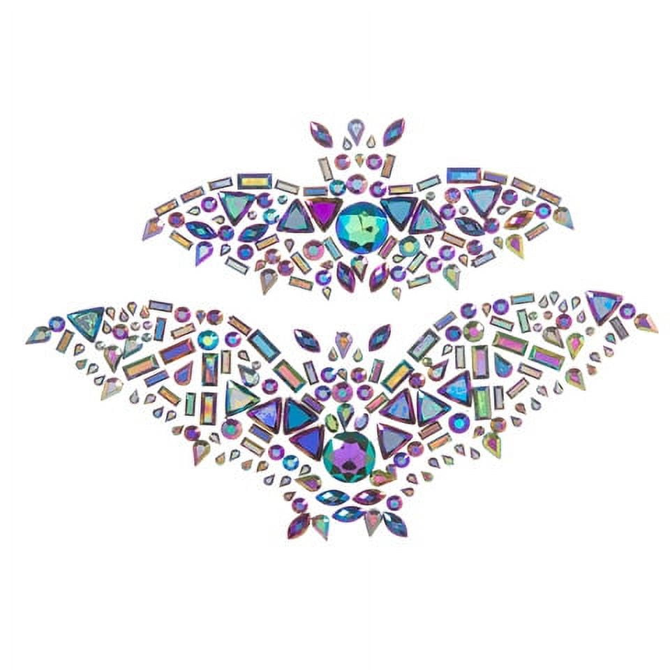 Darice Craft Basics Martha Stewart Crafts Gemstone Bat Sticker 5.5 ...