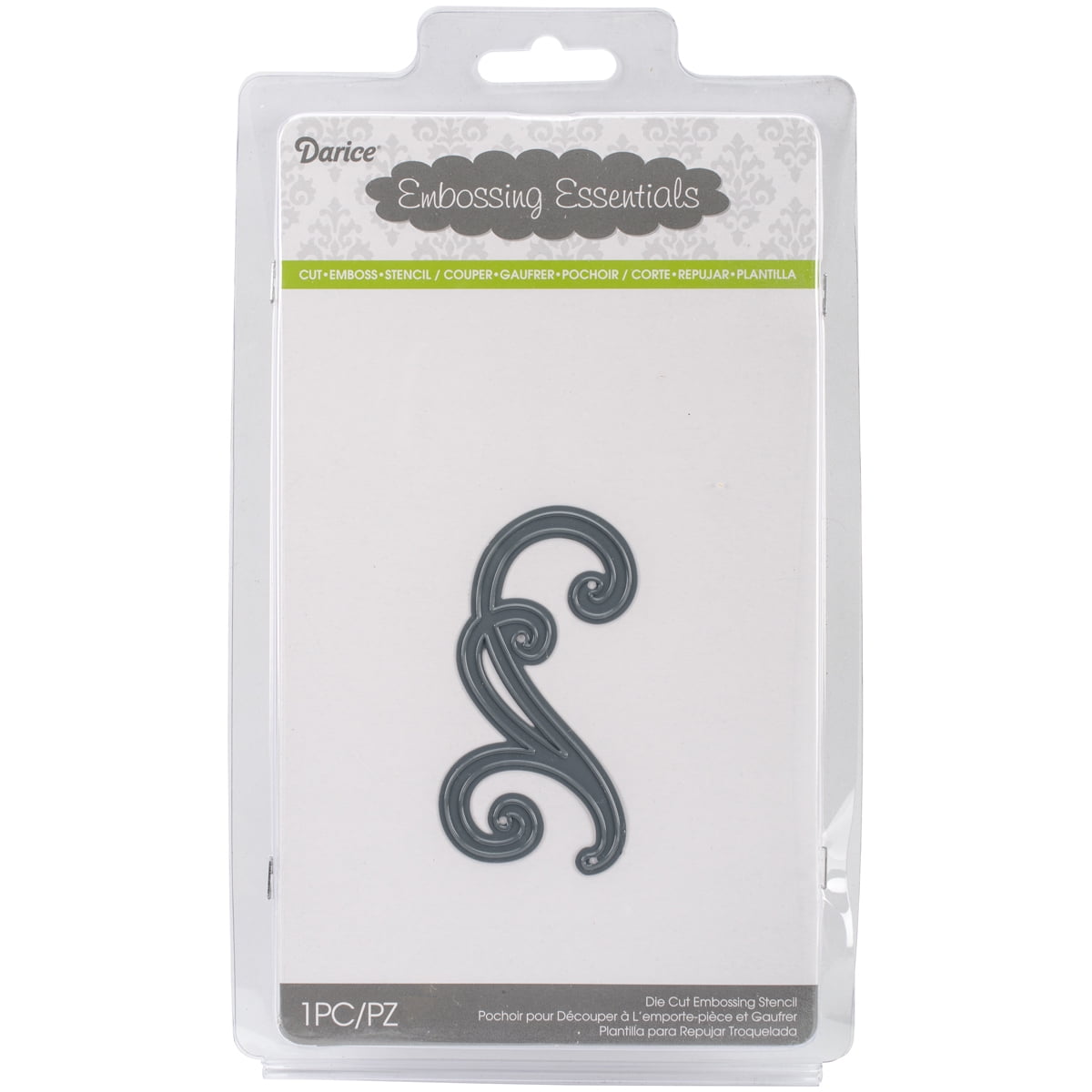 Darice Embossing Essentials Die-Swirl Small - Walmart.com