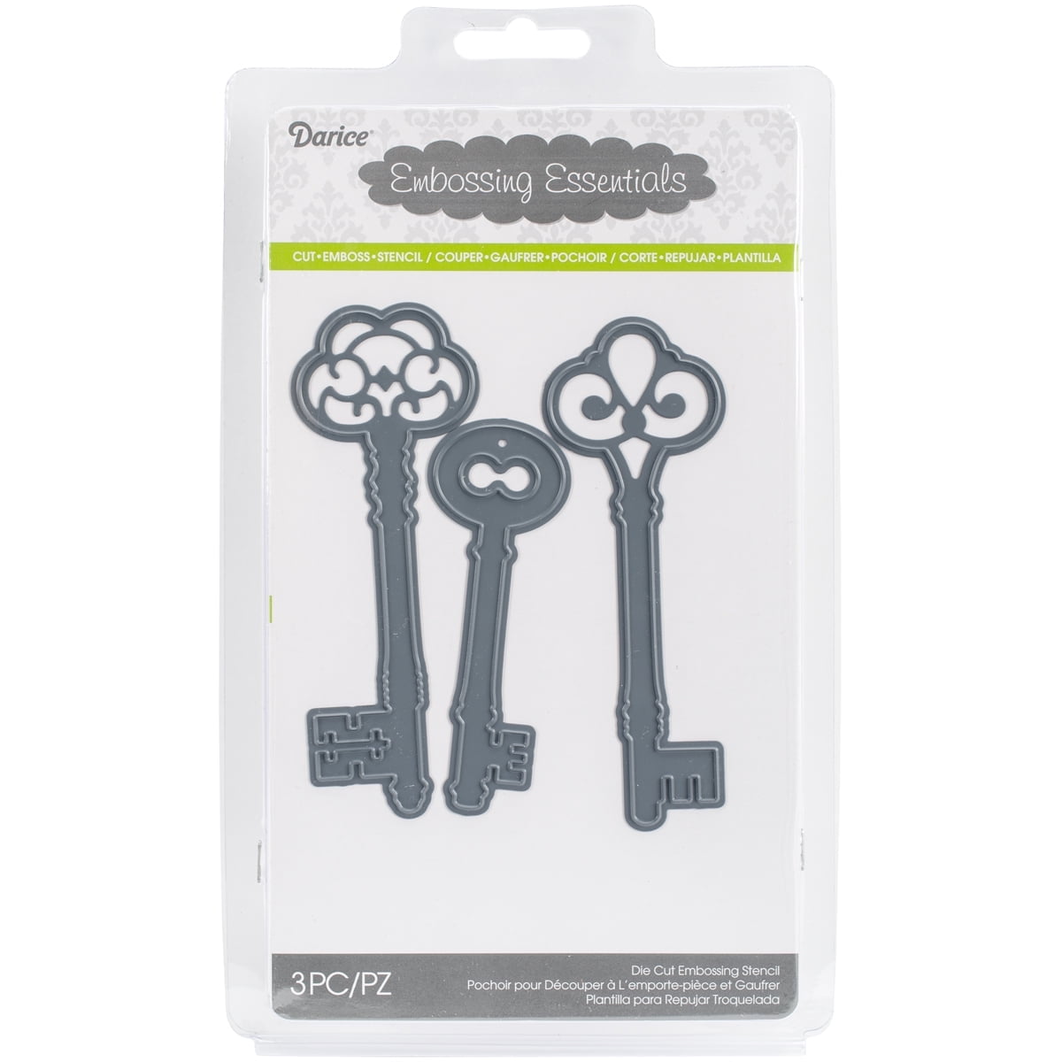 Darice Embossing Essentials Dies Keys - Walmart.com