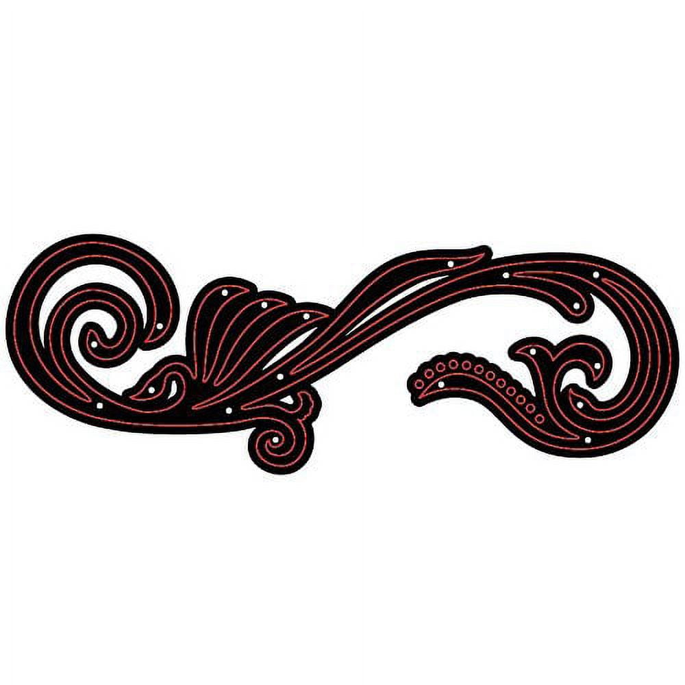 Darice Embossing Essentials Dies-Swirl, Pk 1, Darice - Walmart.com