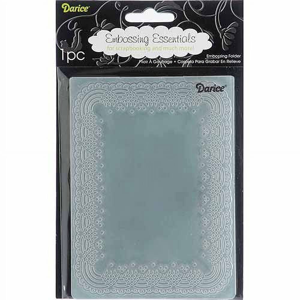 Darice Embossing Folder, 4.25" x 5.75" - Walmart.com