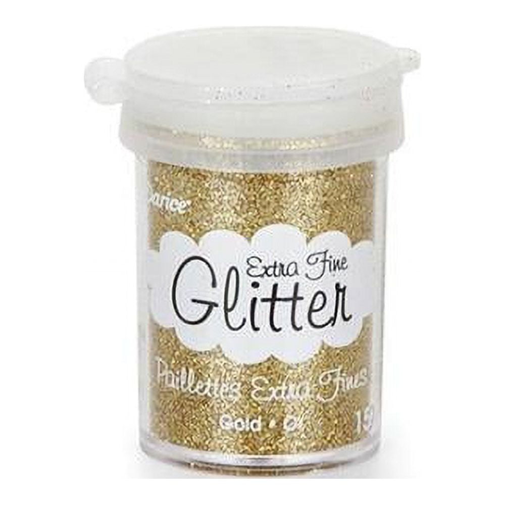 Darice Extra Fine Glitter 15g-Gold, Pk 3, Darice - Walmart.com