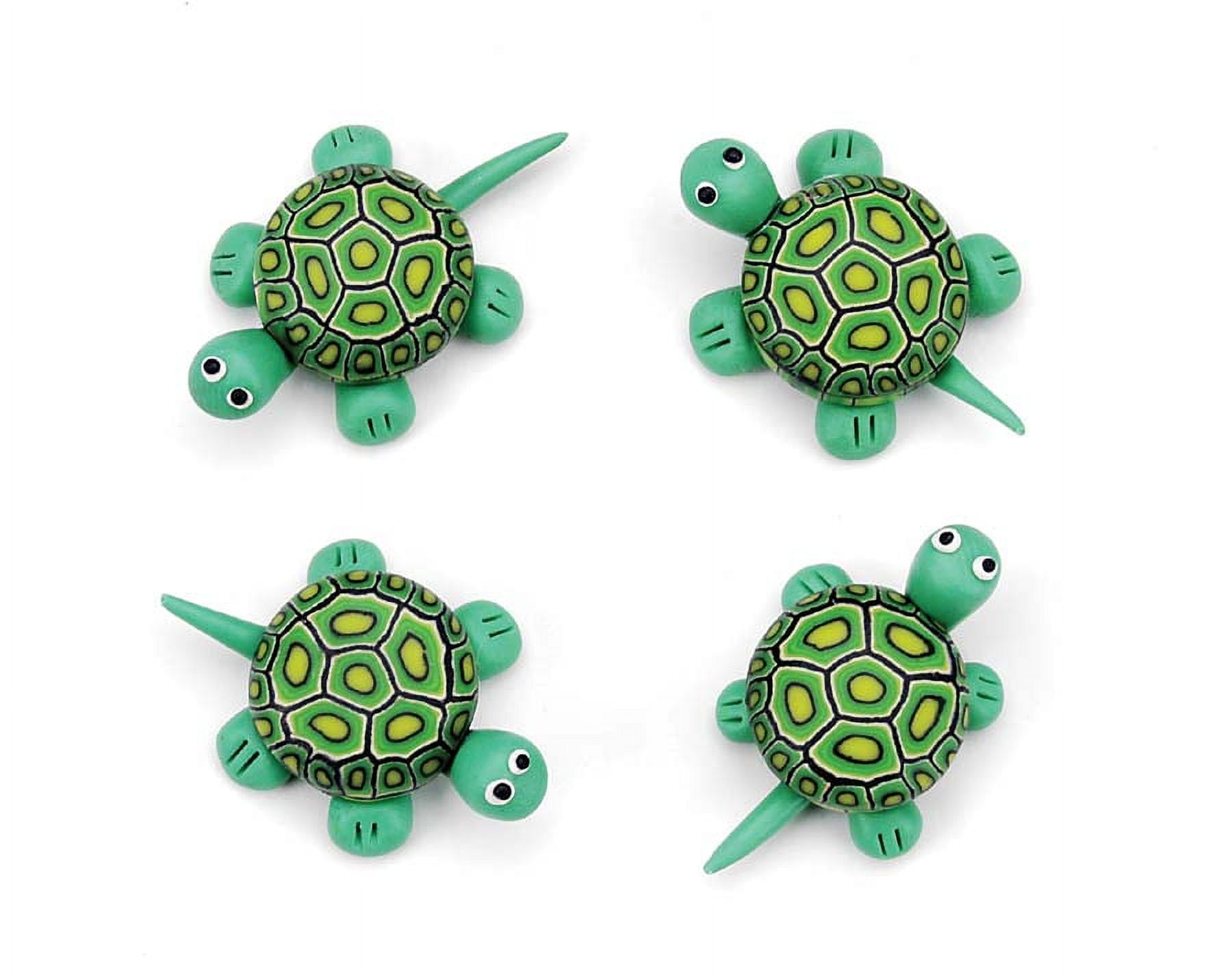 Darice Fimo Clay Animals Green Turtles 1 inch - Walmart.com