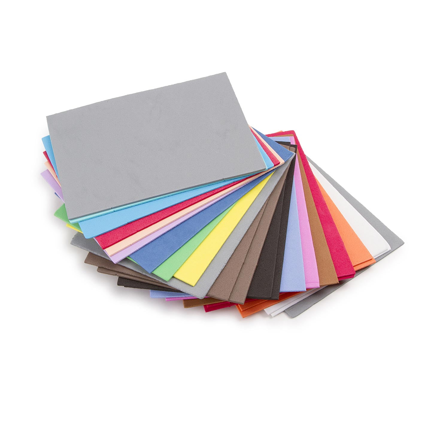 Darice Foamies Brand Foam Sheets, Assorted Colors, 100 Pieces - Walmart.com