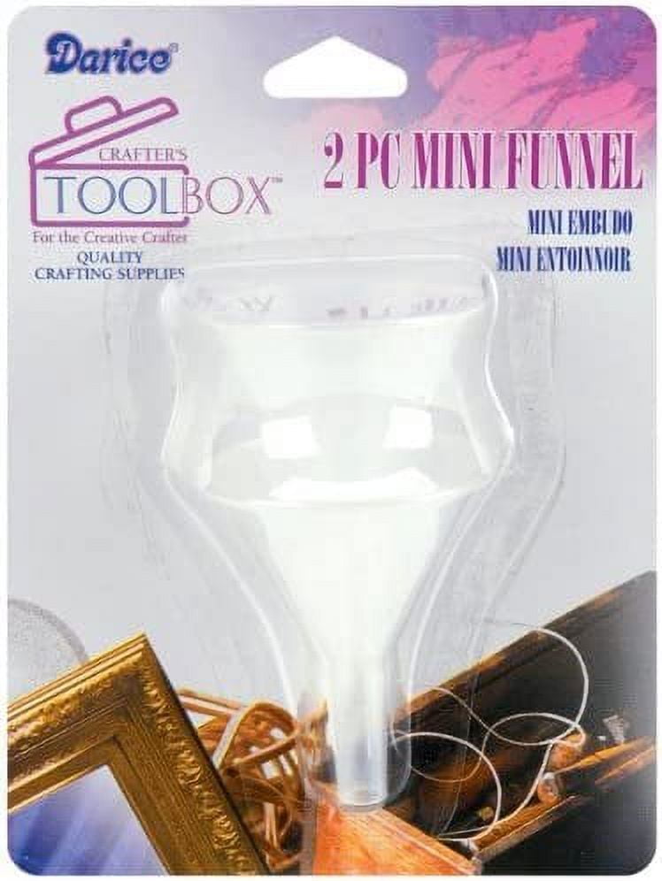 Darice Heavy Duty Plastic Mini Funnel, 2 pc per Pack - Walmart.com
