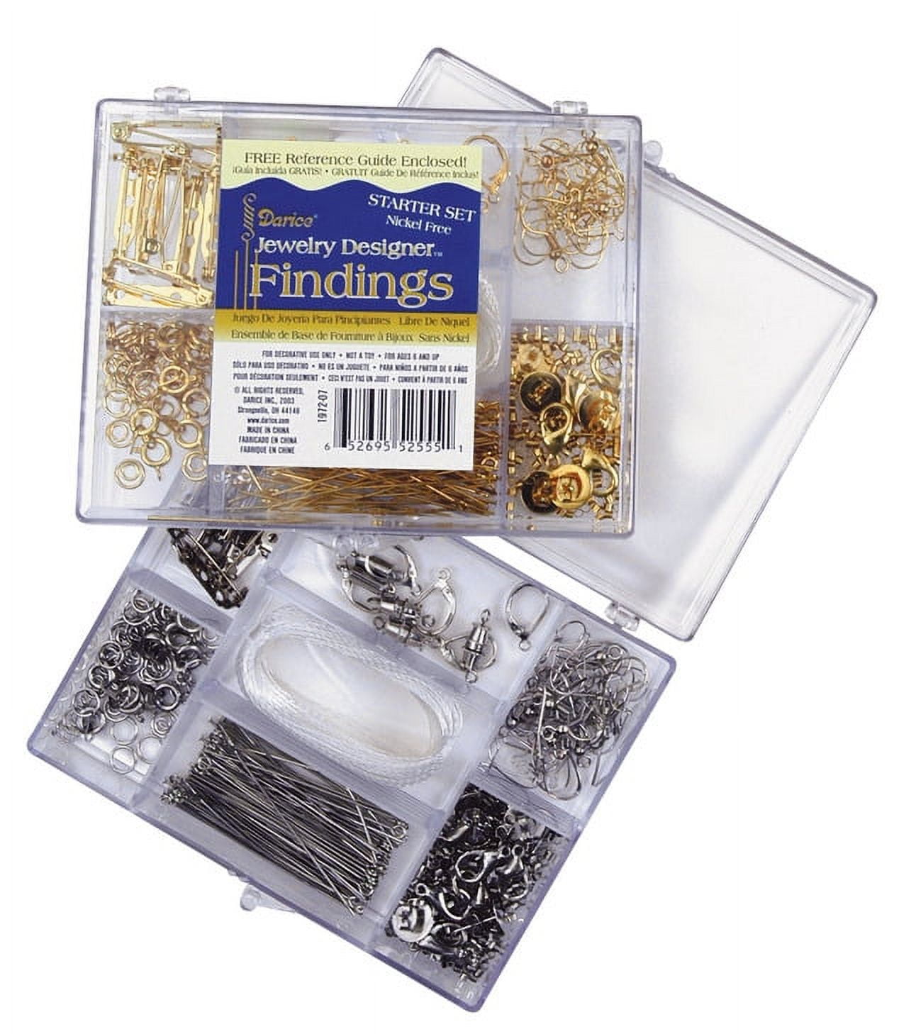 Darice JD Finding Starter Kit/Box Silver NF - Walmart.com