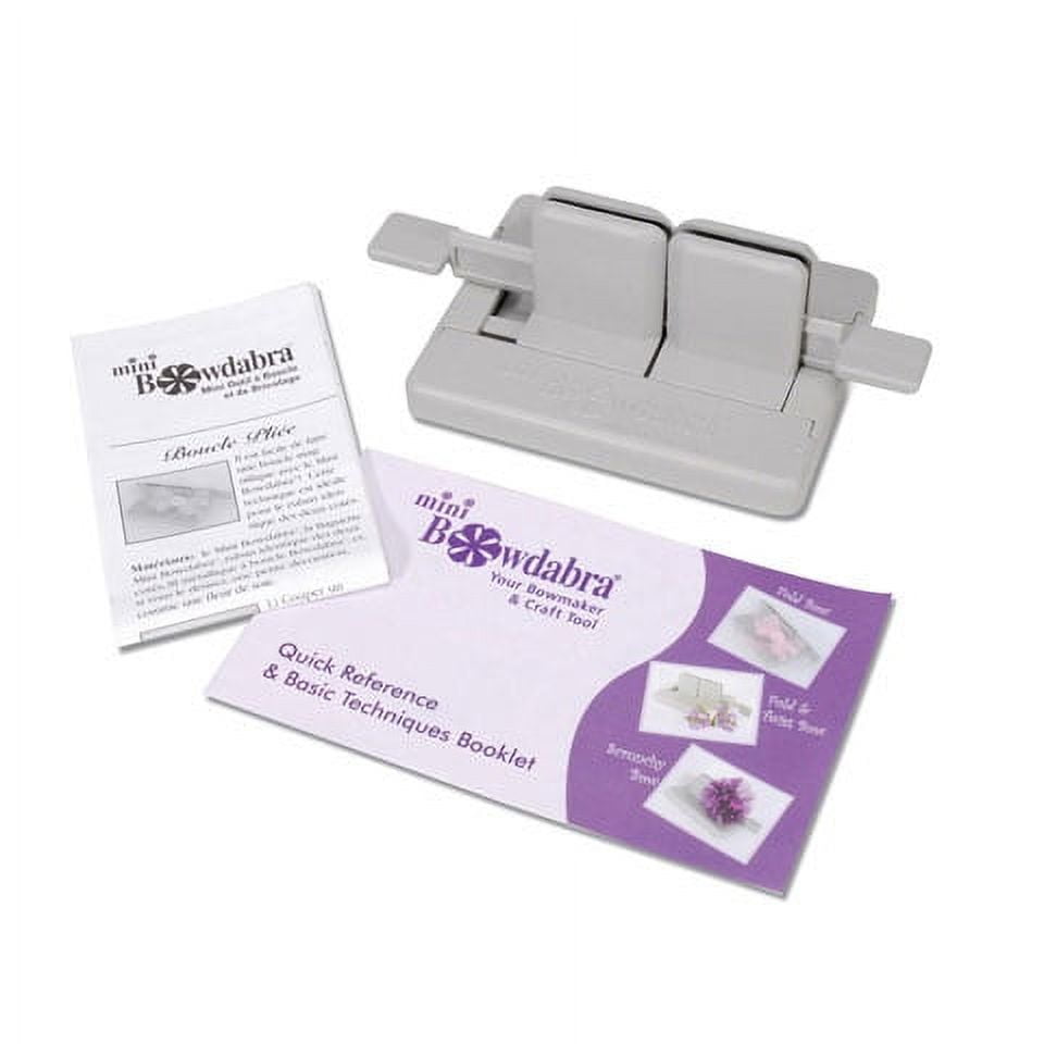 Bowdabra Designer Mini Bow Maker Kit, Includes Wand and Instruction ...