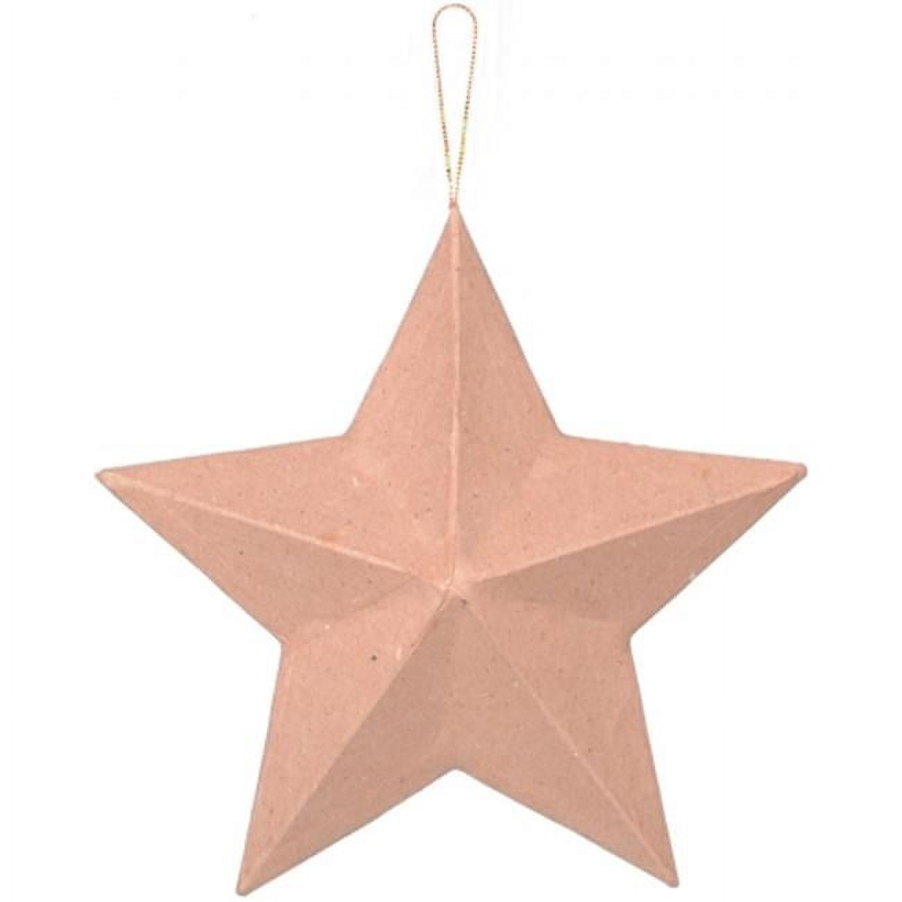 Darice Paper Mache Star Ornament 8 Inches - Walmart.com