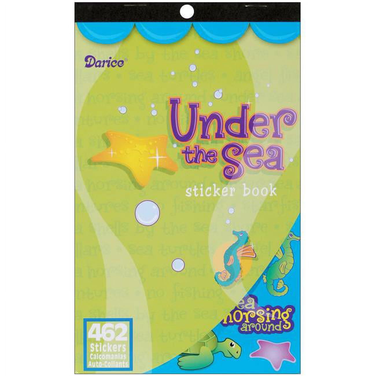 Darice Under the Sea Sticker Book: 458 Sea Stickers for Kids - Walmart.com