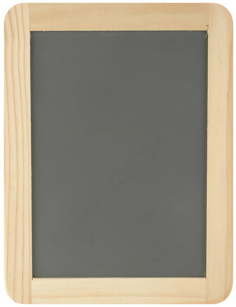 Darice Wood Frame Chalkboard, Black, 5" x 7'' - Walmart.com