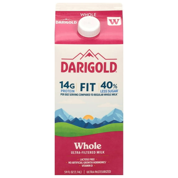 Darigold Whole Lactose Free Ultra Filtered Milk, Refrigerated, 59 oz ...