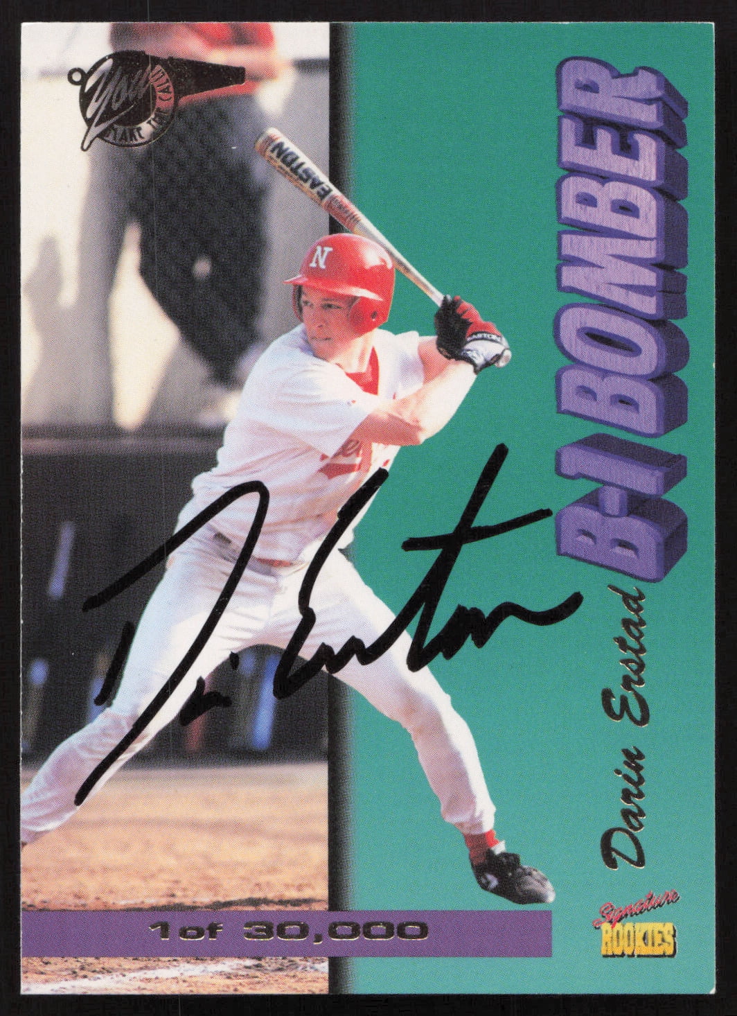 Darin Erstad Autographed 1995 Signature Rookies Rookie Card #B5 ...