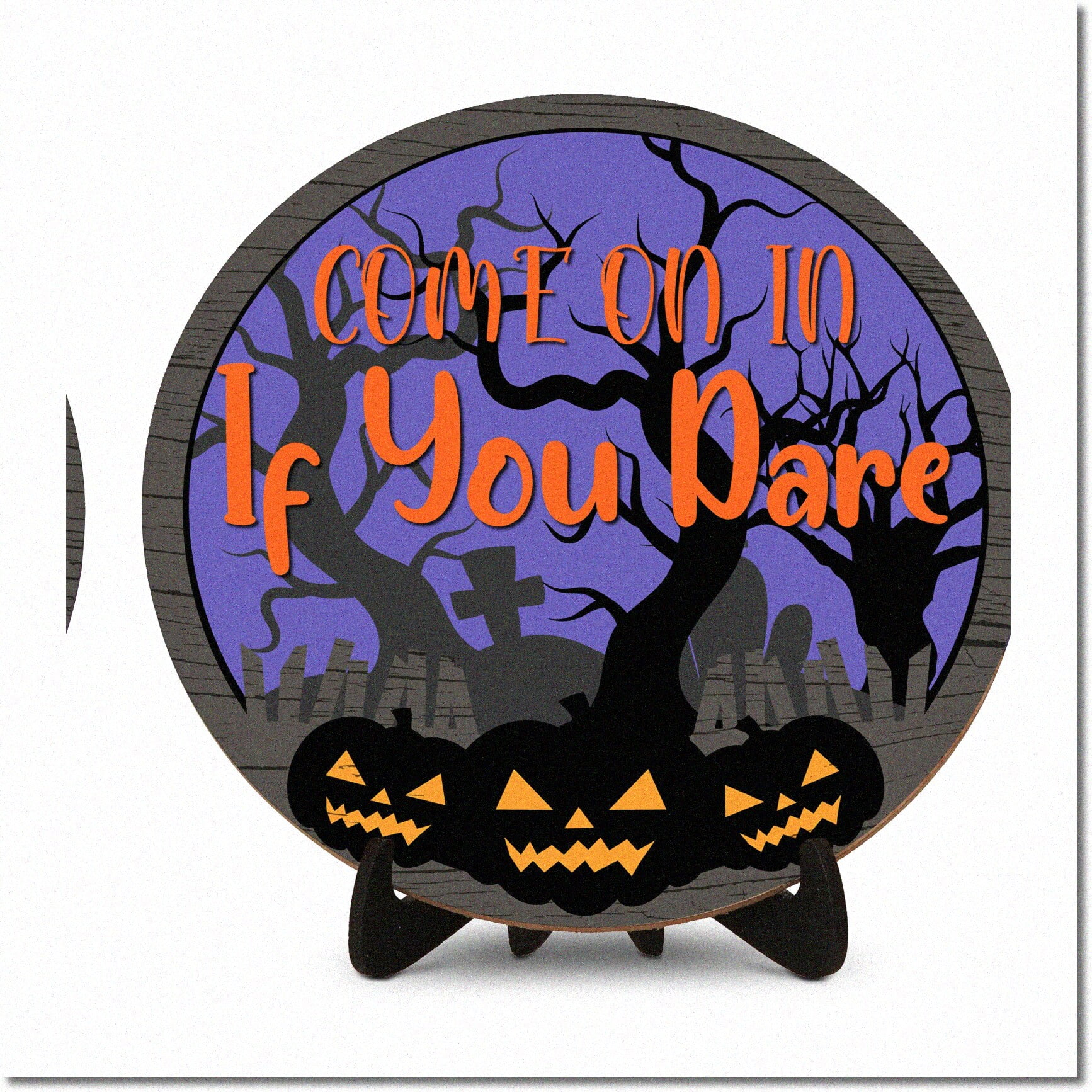 Daring Décor: Whimsical Wooden Table Sign for Desk Centerpieces ...