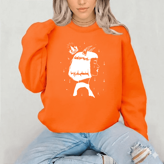 Daring Devil Princess Goth Grunge Girl Aesthetic Art Sweatshirt for Men ...