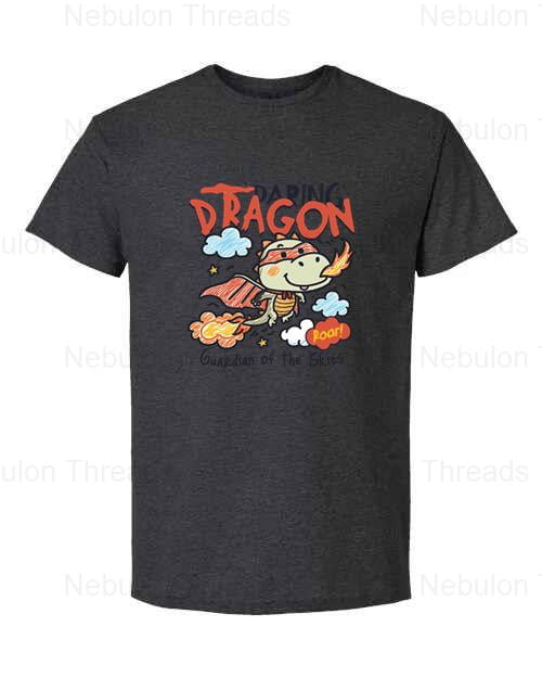 Daring Dragon T Shirt Mystical and Brave Graphic Style for Bold ...