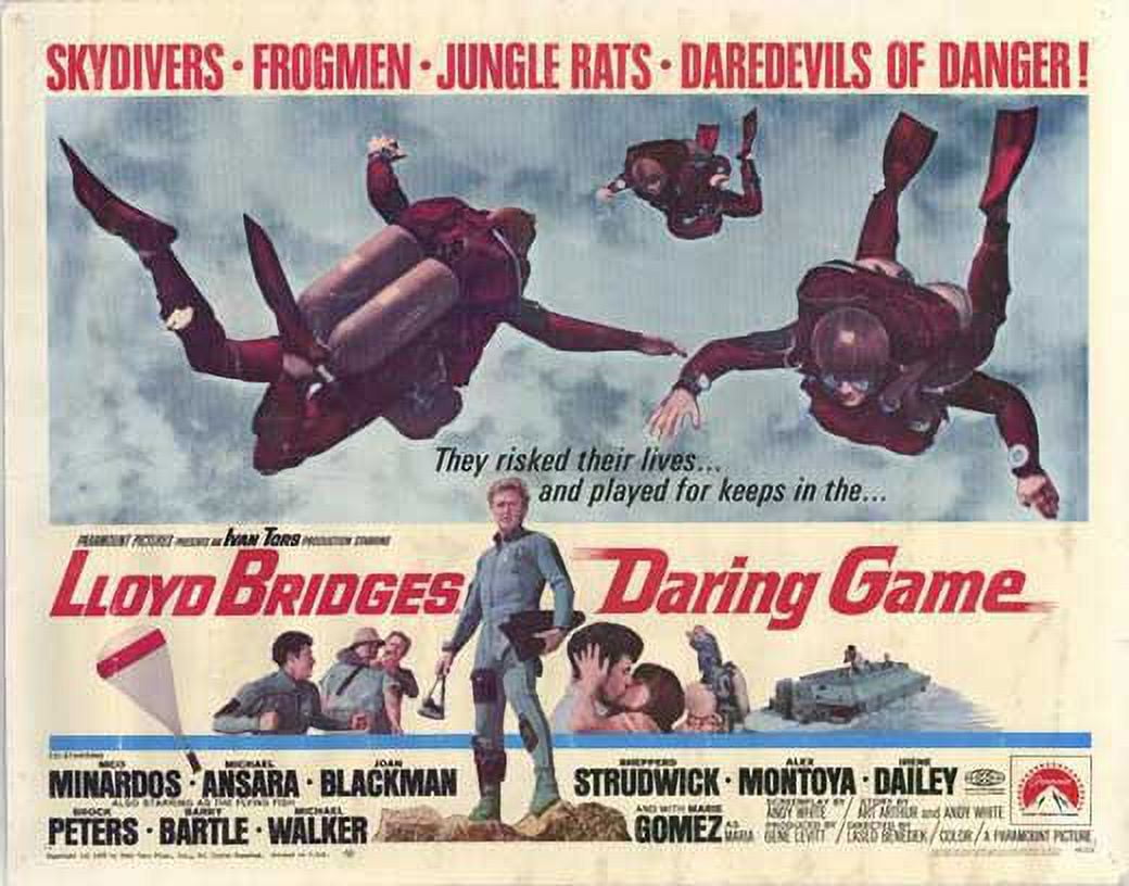 Daring Game - movie POSTER (Style A) (11" x 14") (1968) - Walmart.com