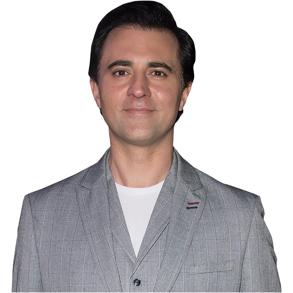 Darius Campbell-Danesh (Grey Suit) Half Body Buddy Cutout - Walmart.com