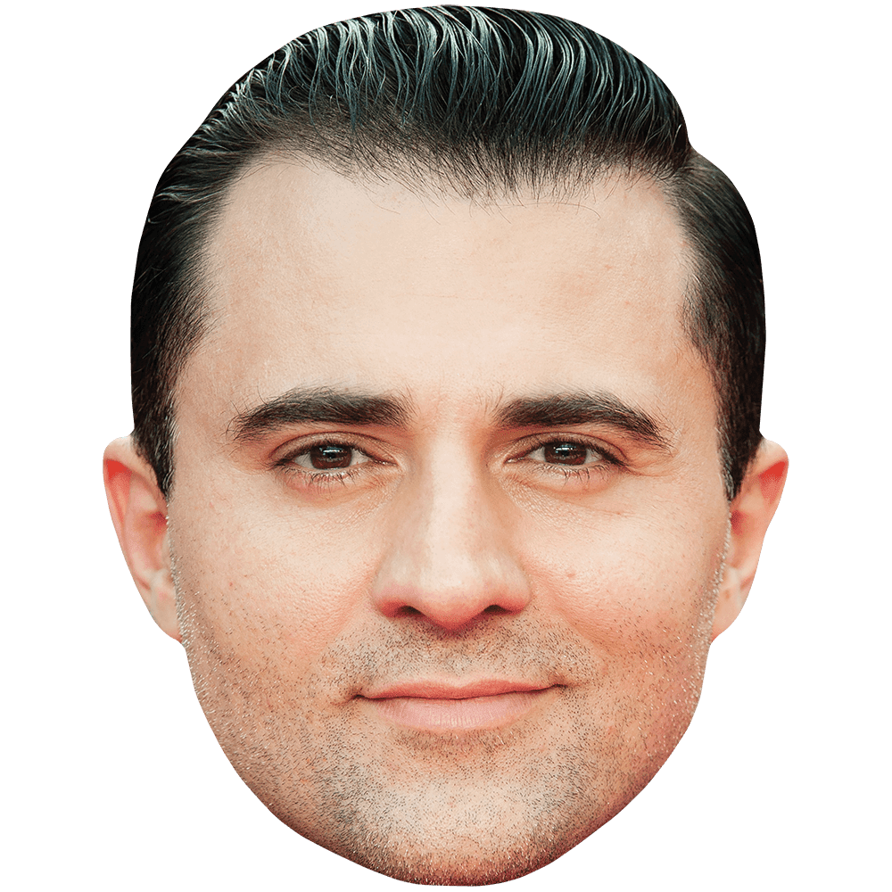 Darius Campbell-Danesh (Smile) Celebrity Mask, Flat Card Face, Fancy ...