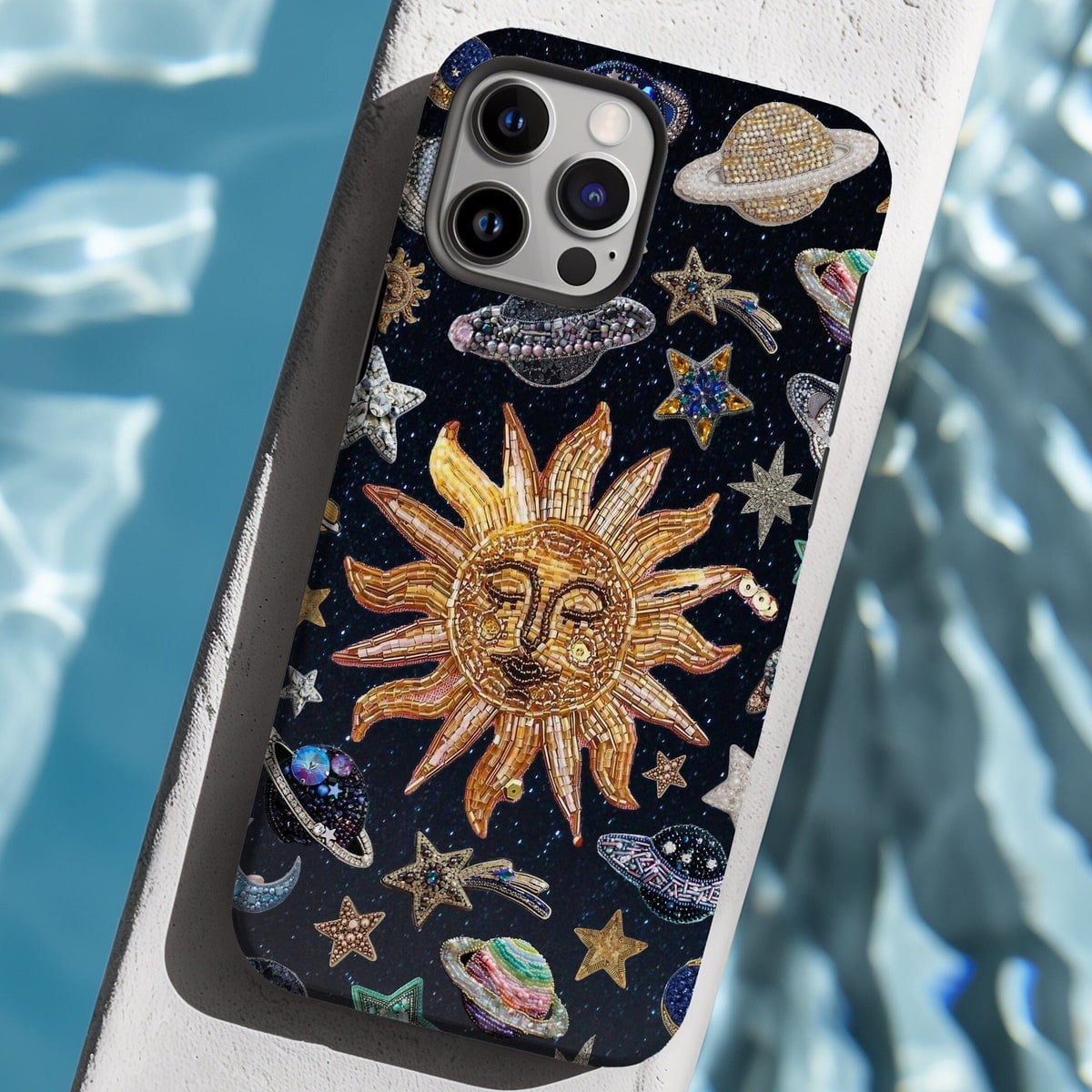 Dark Academia Celestial Astronomy Phone Case with iPhone 17 to 11 Pro ...