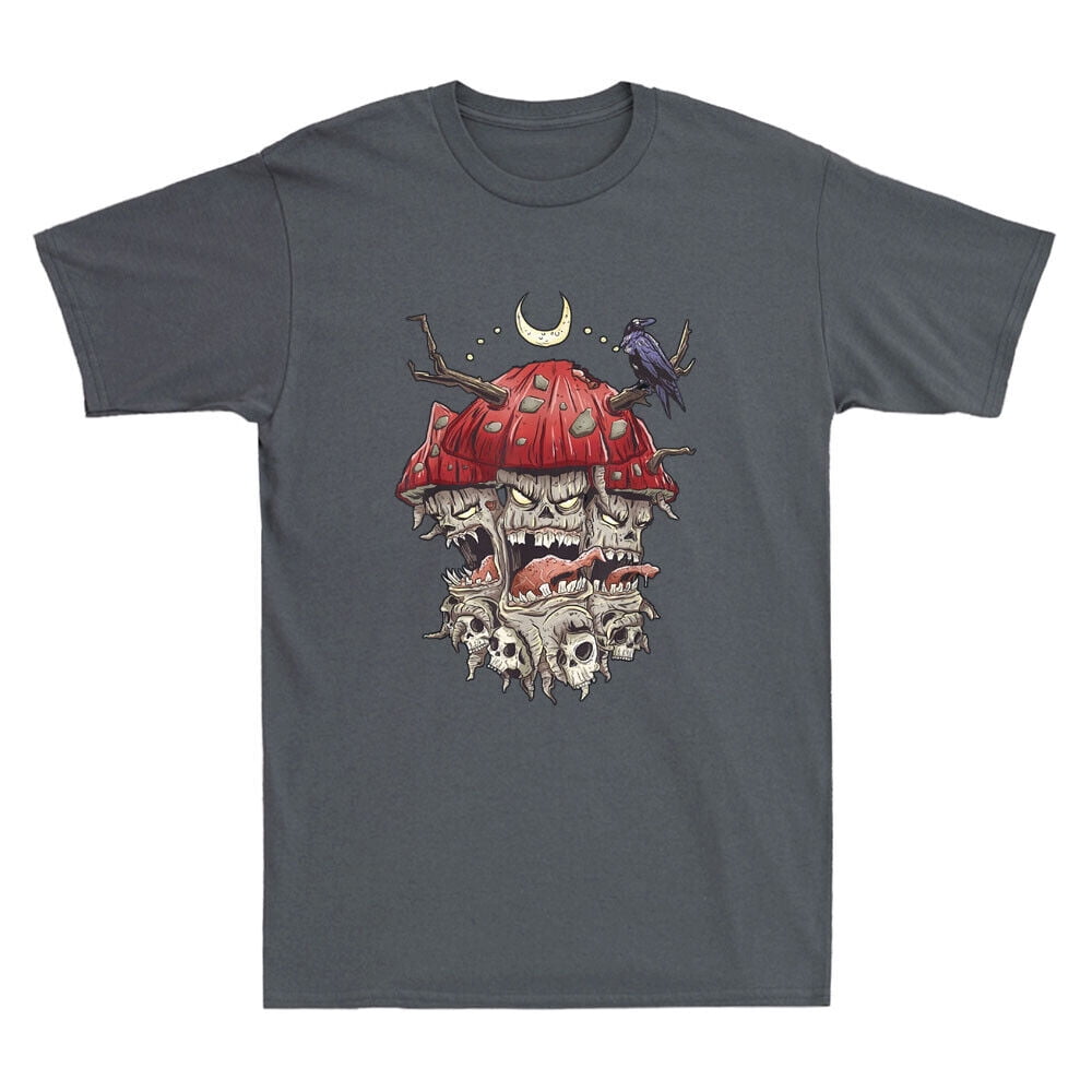 Dark Academia Cottagecore Aesthetic Evil Zombie Mushrooms Vintage Men's ...