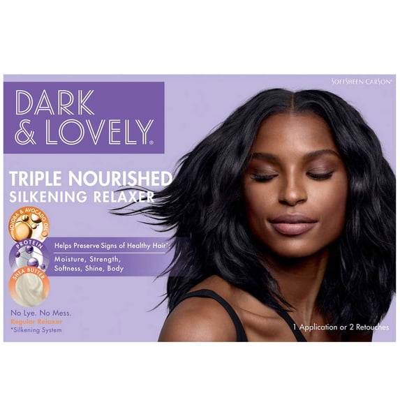 Dark And Lovely Healthy Gloss 5 Relaxer Nolye Regular - Walmart.com