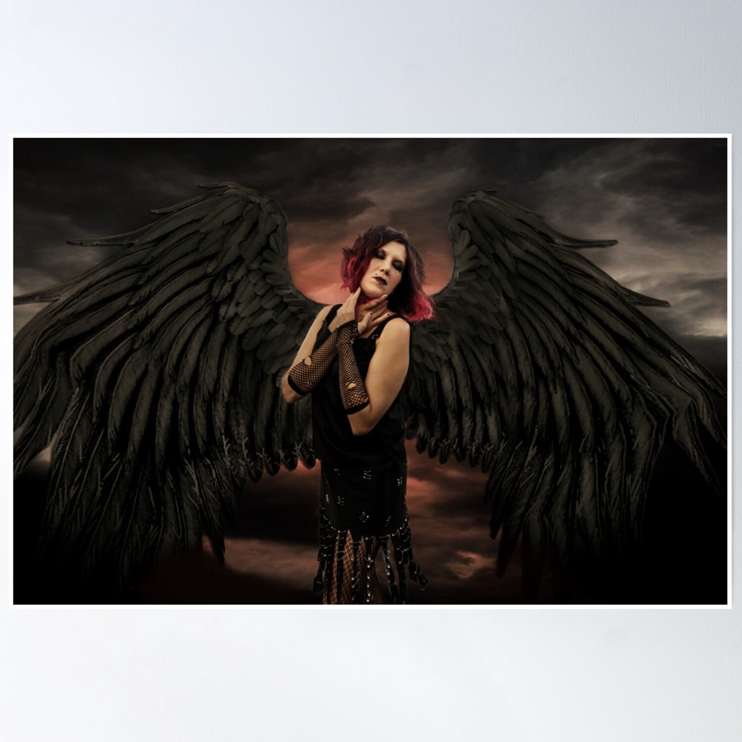 Dark Angel #2 Poster Wall Art, Modern Wall Decor, 12x18 UNFRAMED ...