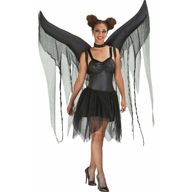 Dark Angel Wings Inflatable Halloween Costume - Walmart.com