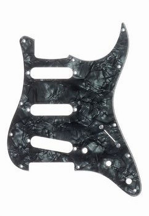 Dark Black Pearloid Pickguard for Stratocaster - Walmart.com