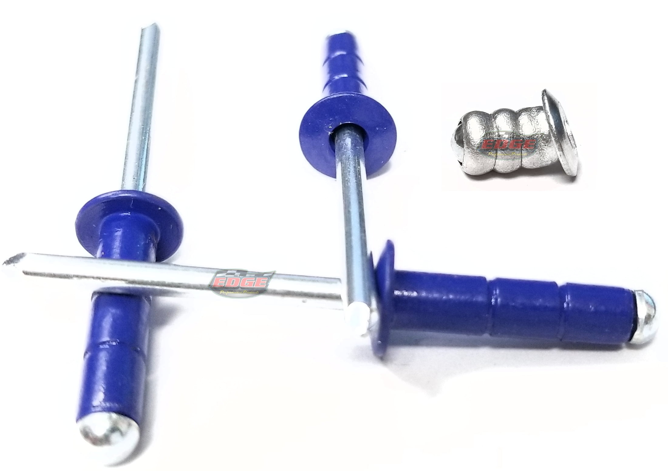 Dark Blue 3/16" Aluminum Small Head with Steel Mandrel Multi Grip Pop ...