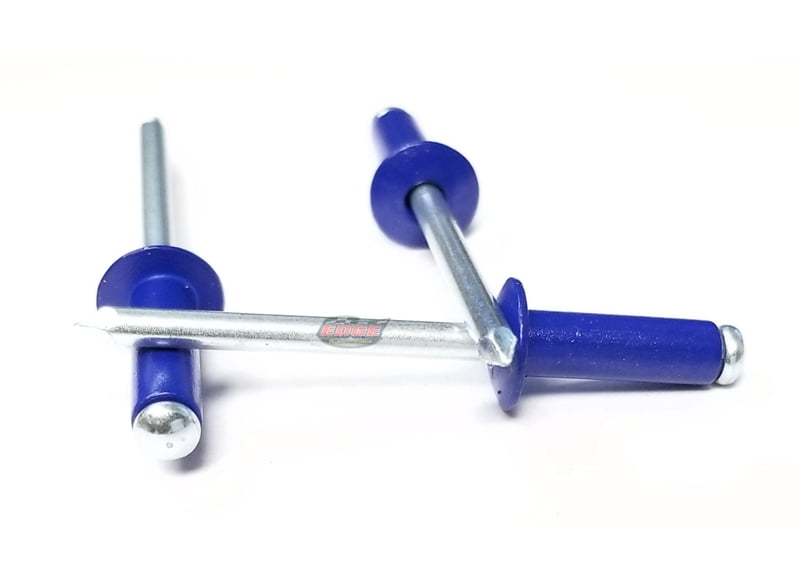 Dark Blue 3/16" Small Head Aluminum Steel Mandrel Pop Rivets 100 ct ...